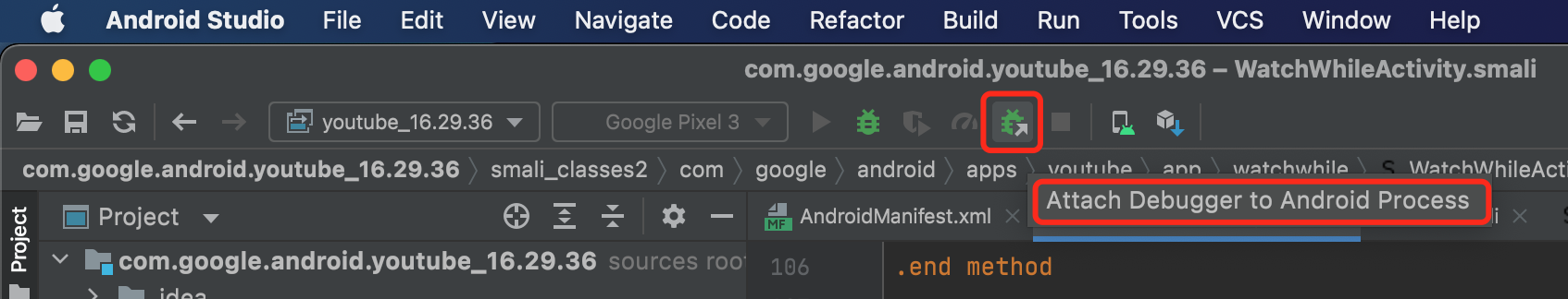 AS app Android 